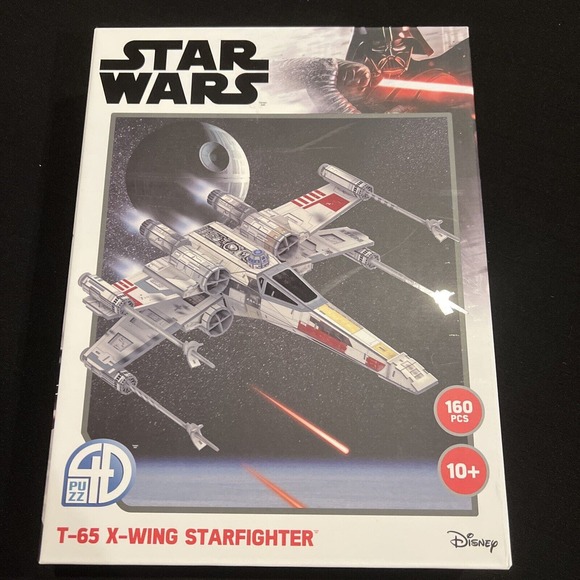 Disney | Toys | Star Wars T65 Xwing Starfighter 4d Paper Model Kit 530 Brand New | Poshmark